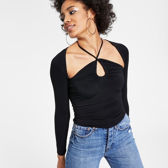 Bar III | Tops | Bar Iii Keyhole Cutout Top | Poshmark